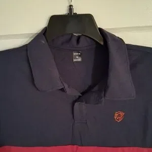 SHEIN | Shirts | Shein Navy And Burgundy Polo Shirt | Poshmark